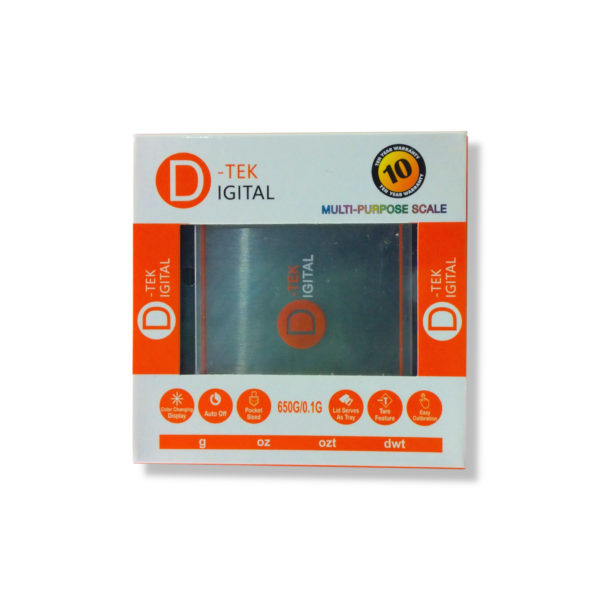 DIGITAL TEK SCALE 650G/0.1G DT-BL650-BLK