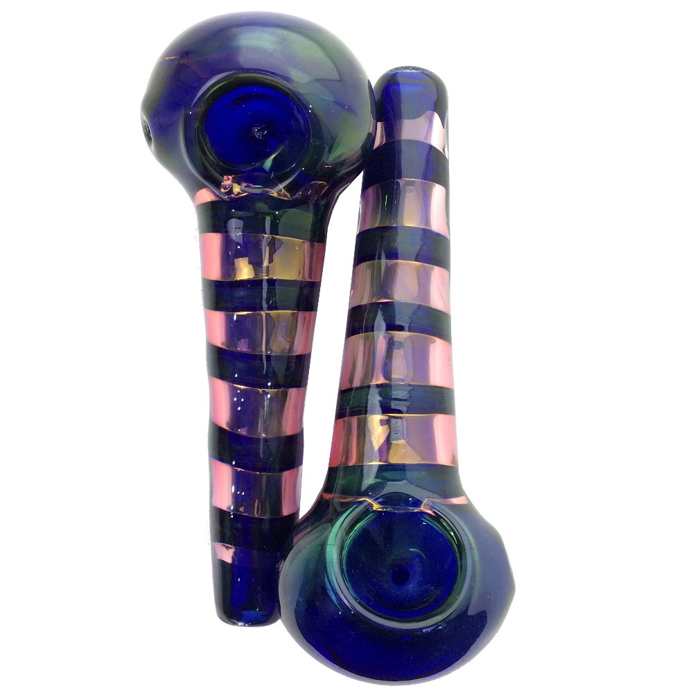 5 INCH INSIDE OUT BLUE HAND PIPE