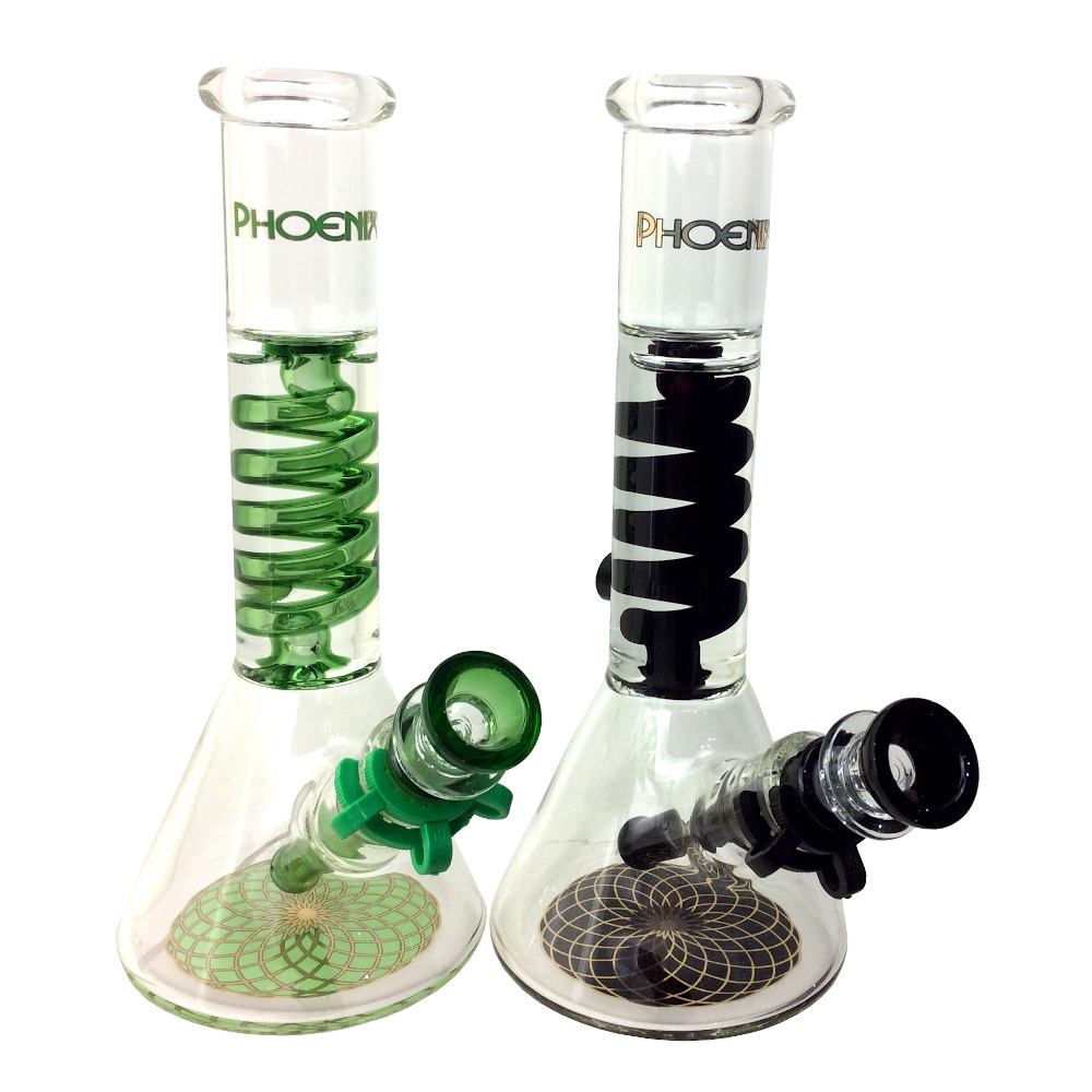 9.5 INCH PHOENIX BEAKER WITH FREEZABLE COIL WATER PIPE