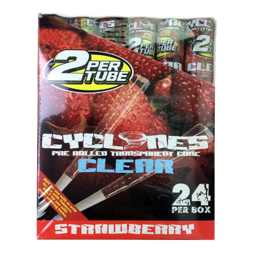 CYCLONE KLEAR STRAWBERRY (24CT)