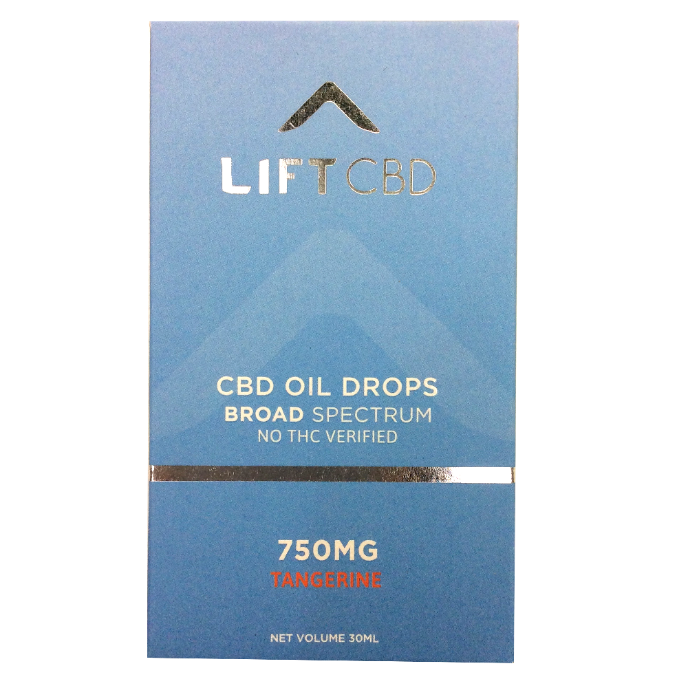 LIFT CBD BS TANGERINE 750MG/30M