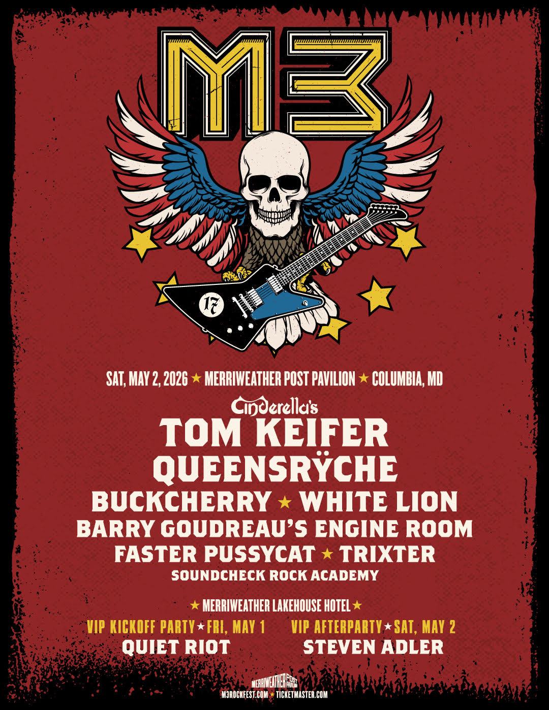 Preview: M3 Rock Festival w/ Cinderella's Tom Keifer and Queensÿche ...
