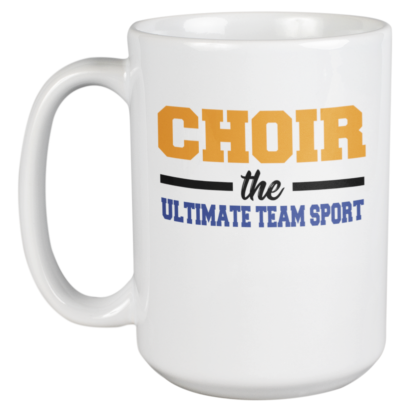 Choir the Ultimate Team Sport Coffee & Tea Gift Mug | eBay