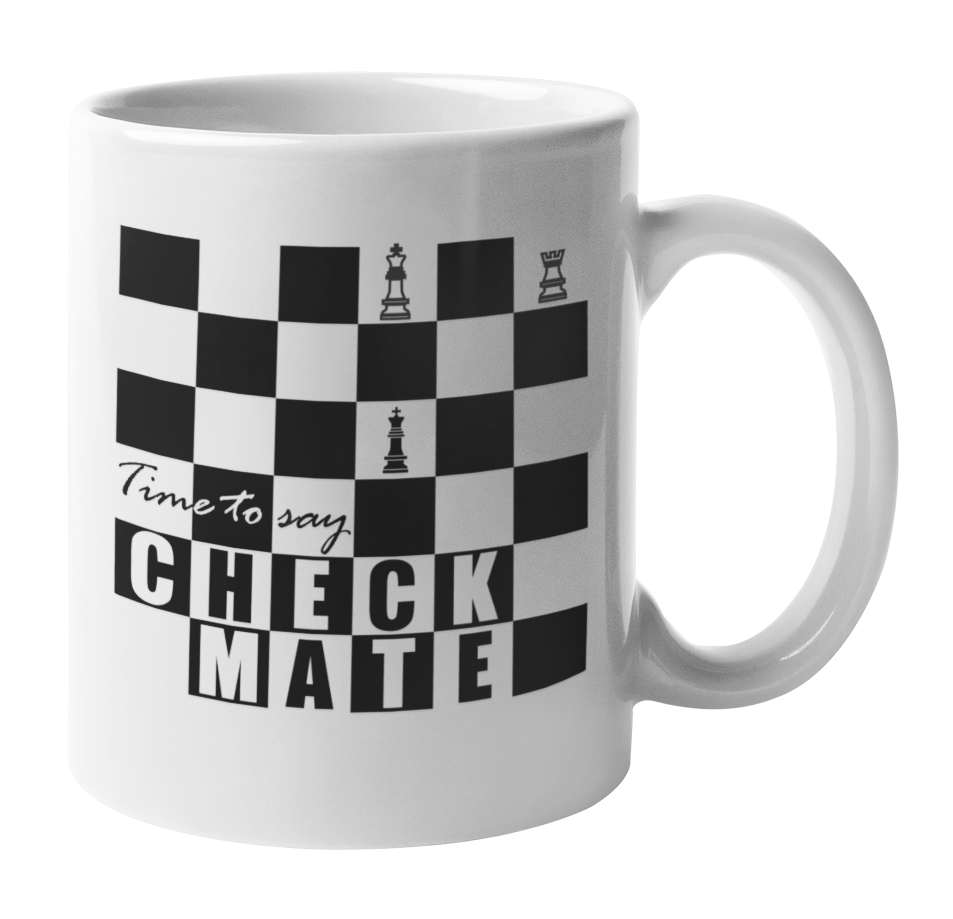 Checkmate Ceramic Chess Board Coffee & Tea Mug | eBay